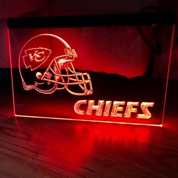 Other | Chiefs Led Neon Light Sign 8x12 | Poshmark